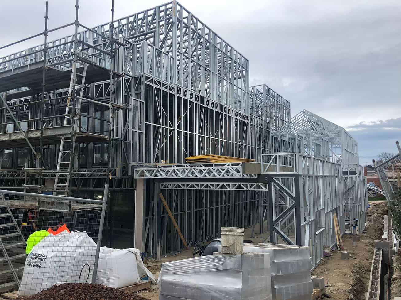 Affordable Housing with Deepblue Light Steel Frame System