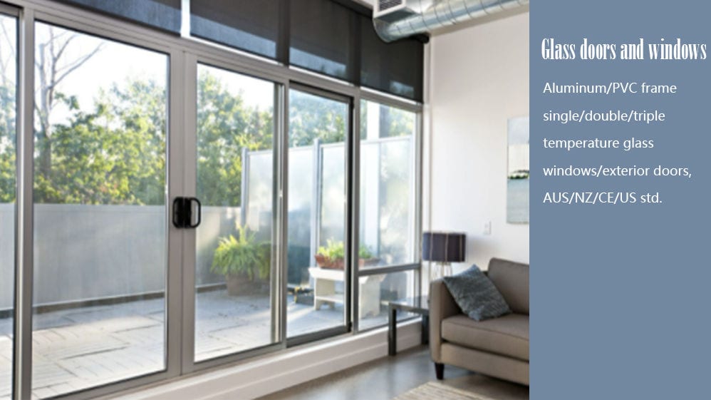 PVC glass doors & windows